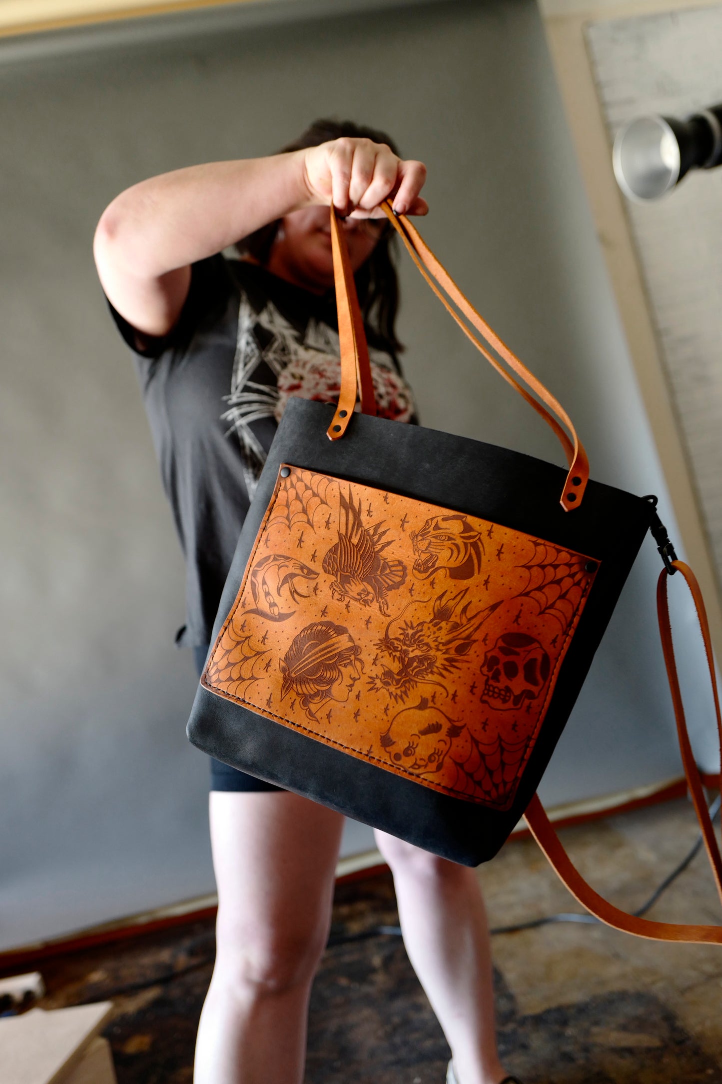 The Work Tote: Flash Sheet Edition – Broke In Hearted Leather
