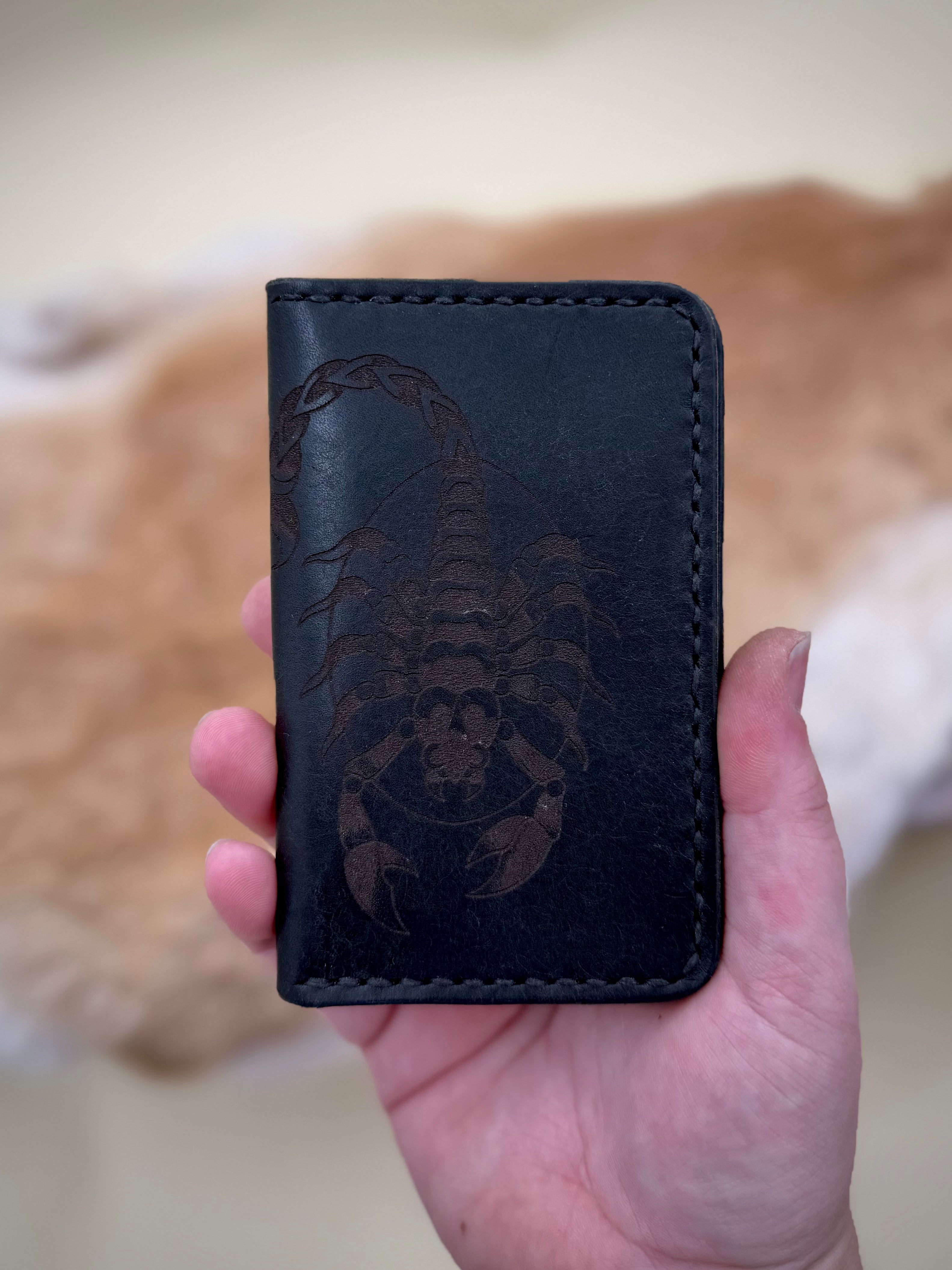 Dodge City Wallet: Scorpion (ready to ship)
